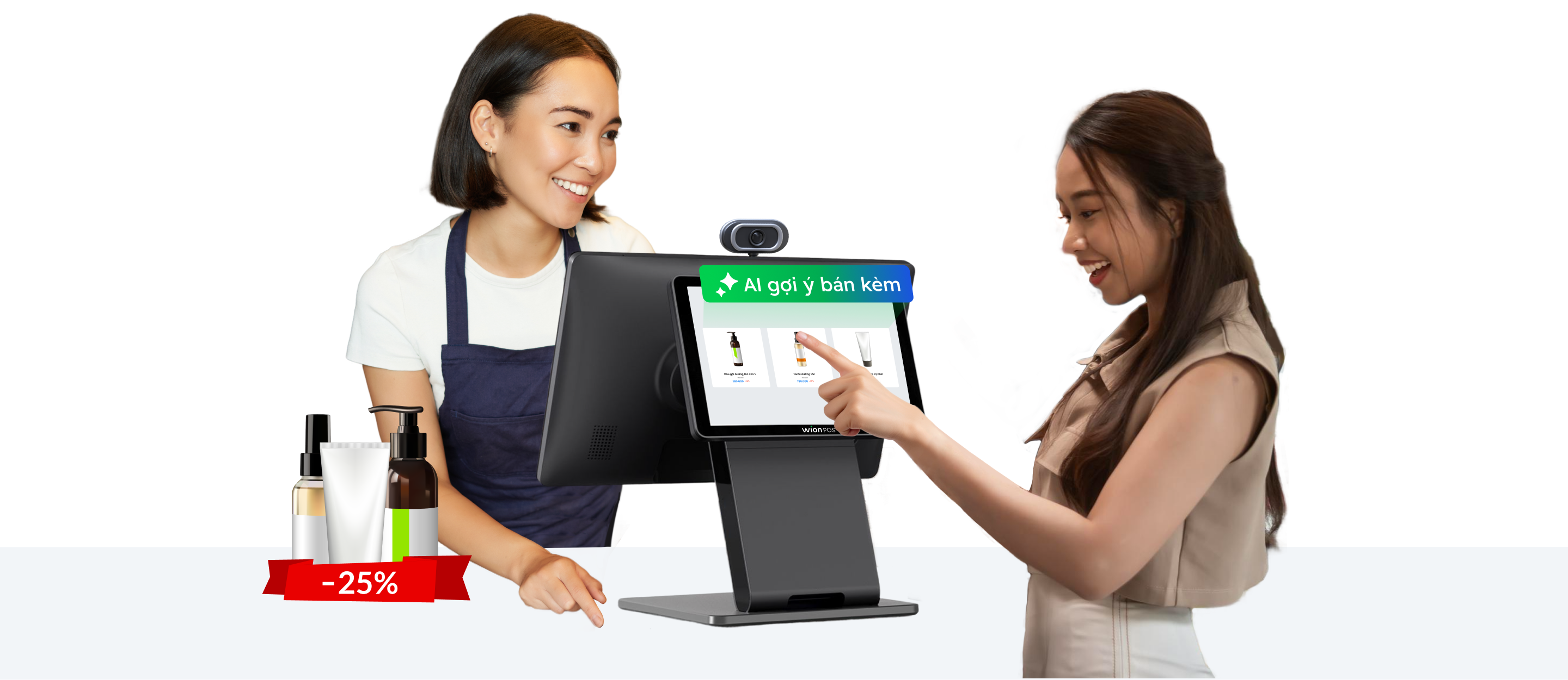WiOn POS - Phần mềm quản lý bán hàng thế hệ AI đầu tiên